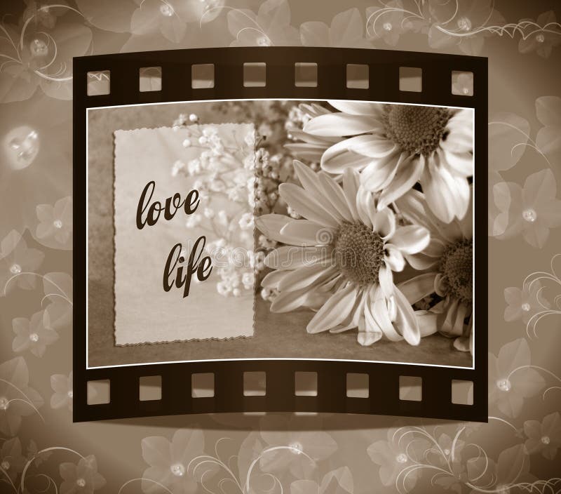 Old-Fashioned Film stock illustration. Illustration of filmstrip - 7866760