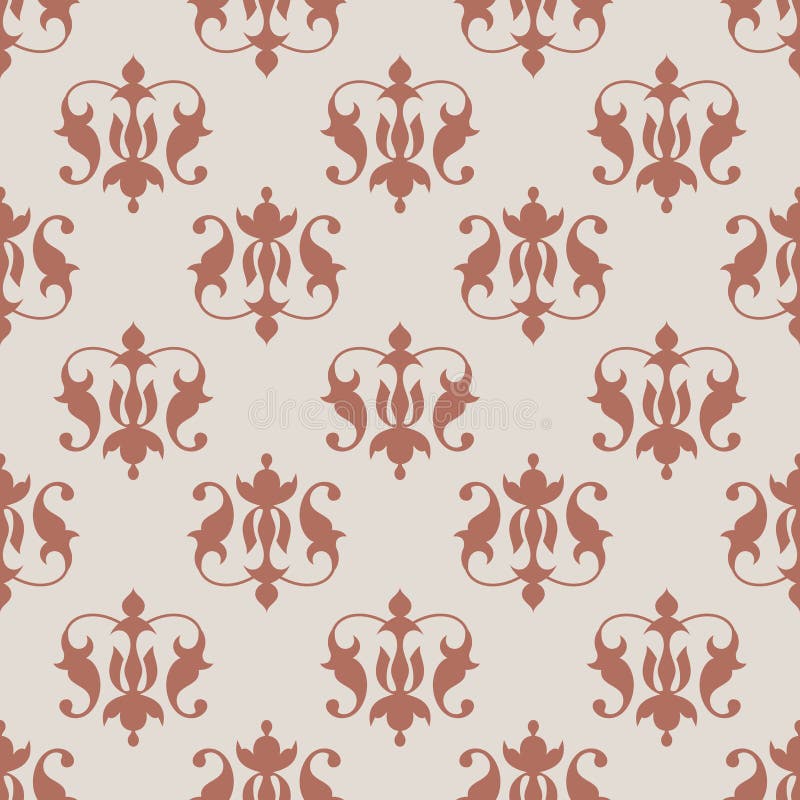 Old Fashioned Floral Royal Seamless Texture Stock Illustration ...