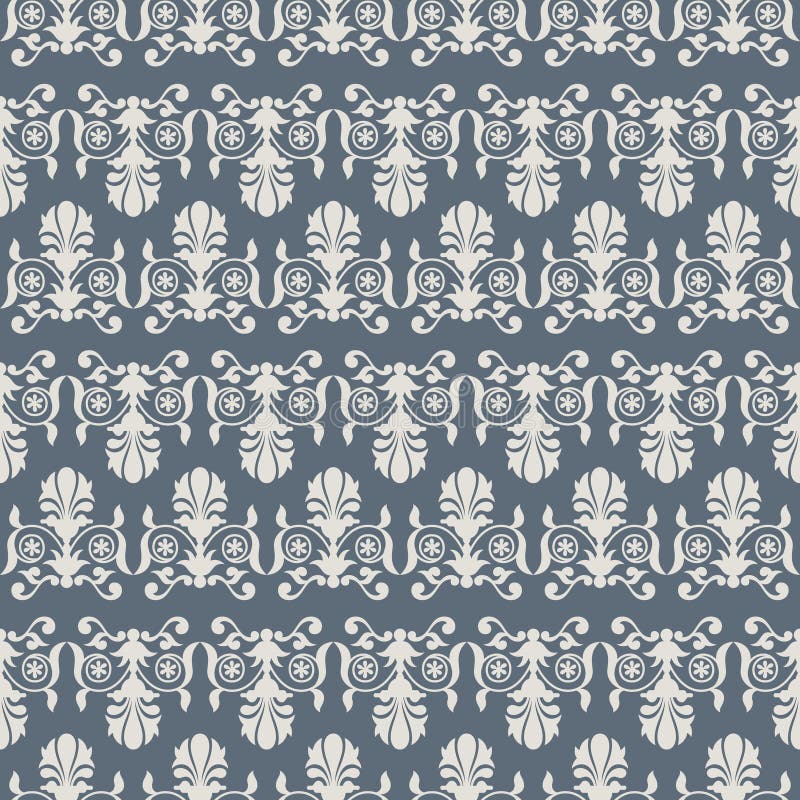 Old Fashioned Floral Royal Seamless Texture Stock Illustration ...