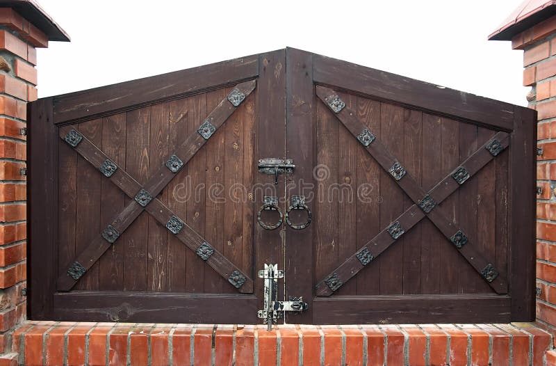 Old fashioned gates stock photo. Image of antique, lock - 5206882