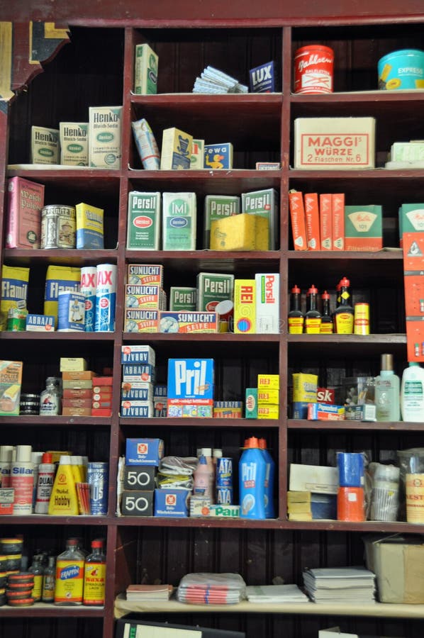 Old-fashioned General Store Editorial Stock Image - Image of shop, item ...