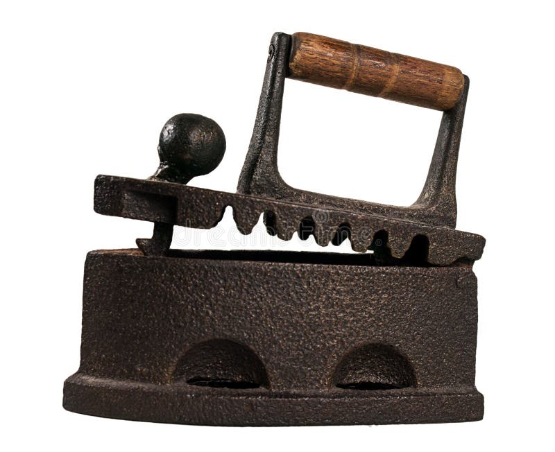 Old fashioned iron stock photo. Image of housework, laundry - 69423966