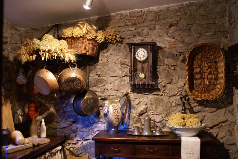 Old traditional kitchen stock photo. Image of historical - 10998214