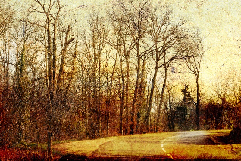 Old-fashioned landscape stock photo. Image of fashioned - 2888836