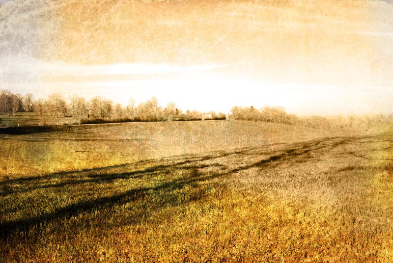 Old-fashioned landscape stock photo. Image of fracture - 2992554