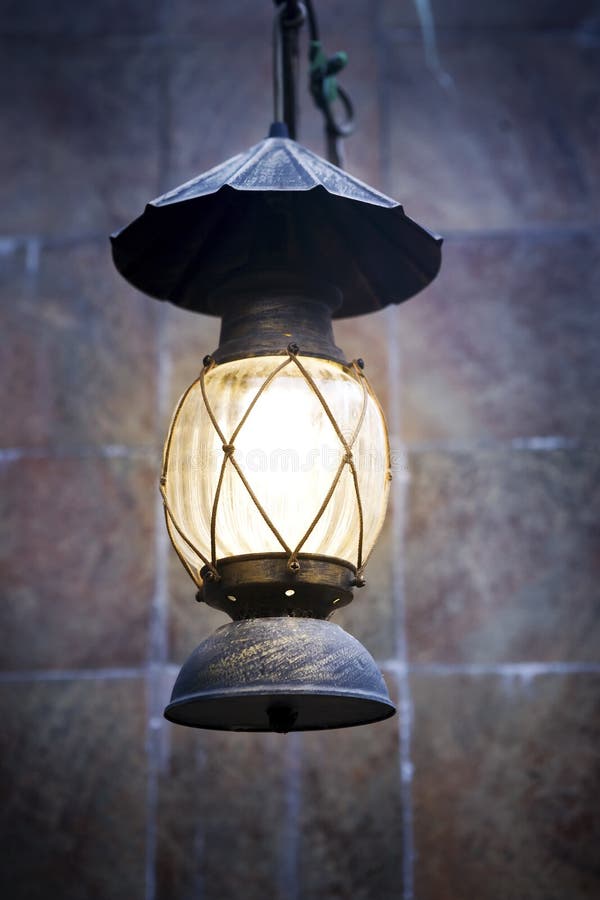 Old fashioned Lantern stock image. Image of lantern, lamp - 24797757