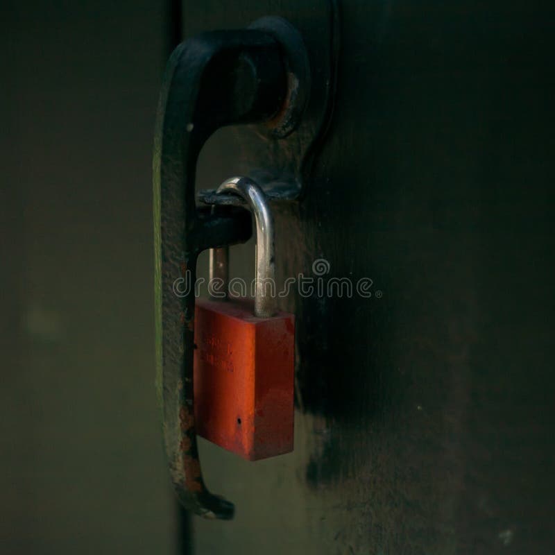 An Old Fashioned Lock System Stock Image - Image of system, thief ...