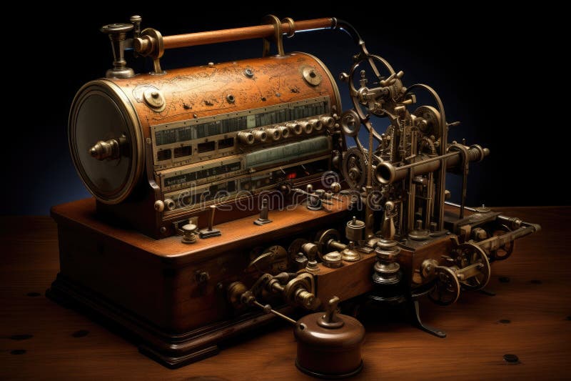 An Old-fashioned Machine, Full of Nostalgia and Historical Significance ...