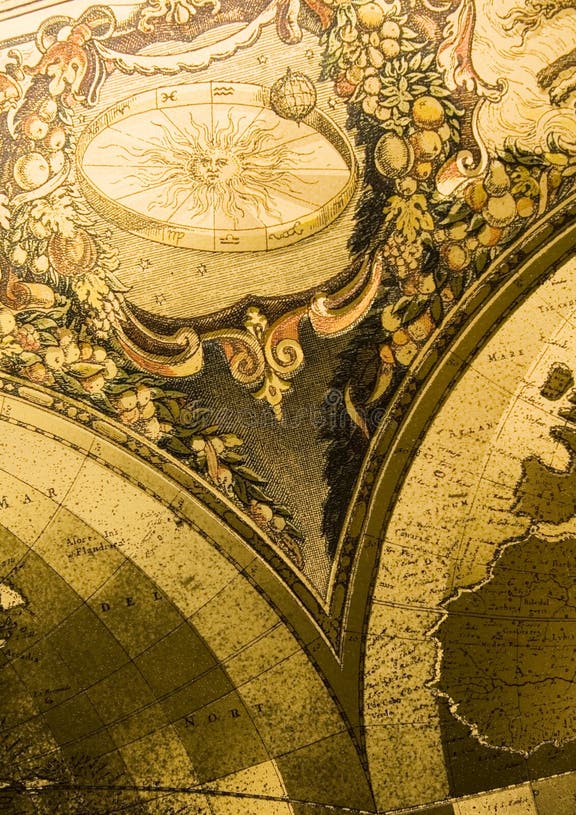 Old-fashioned map stock photo. Image of design, concepts - 6325636