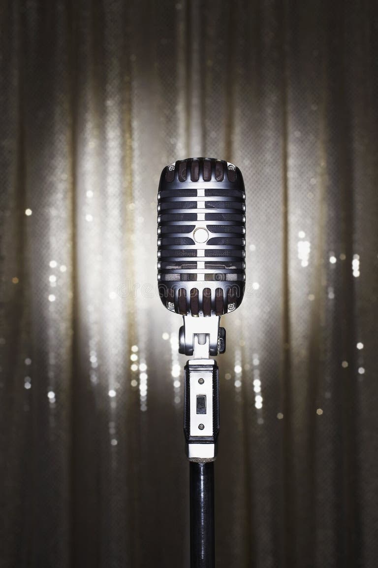 1,343 Old Fashioned Microphone Stock Photos - Free & Royalty-Free Stock ...