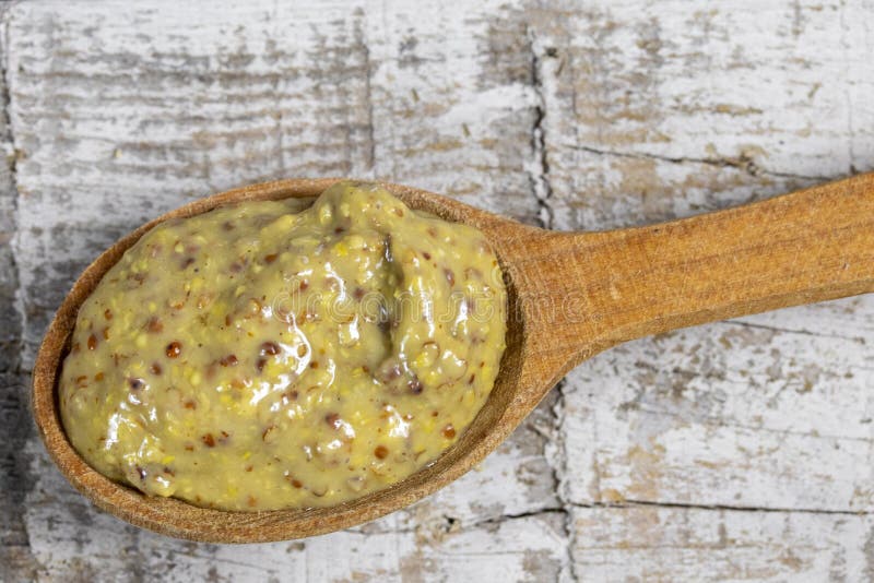 Old-fashioned Hot Dog with Mustard Stock Photo - Image of meat, closeup ...