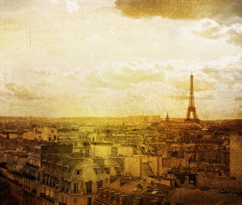 Old-fashioned paris stock photo. Image of france, process - 5153296
