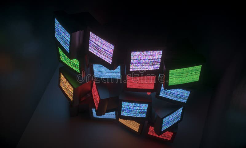 Old-fashioned Personal Computer in Retro 80s Style. 3d Render Stock ...