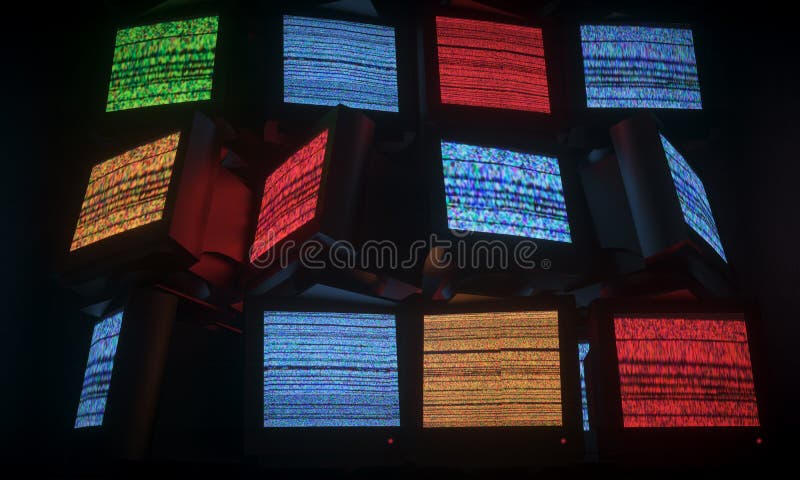 Old-fashioned Personal Computer in Retro 80s Style. 3d Render Stock ...