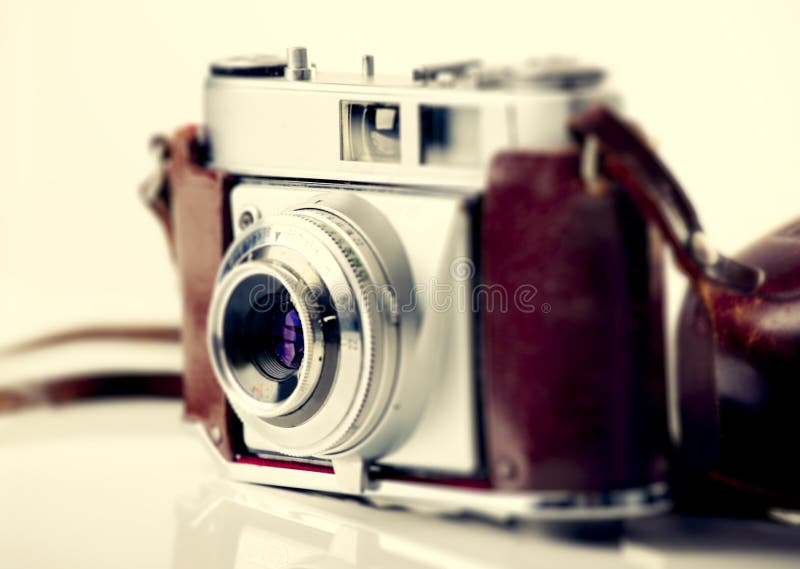 Old Fashioned Photography Camera Stock Photo - Image of styled, object ...