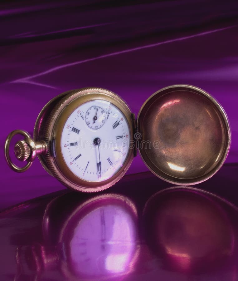 Old-fashioned pocket watch stock image. Image of pocket - 13438447