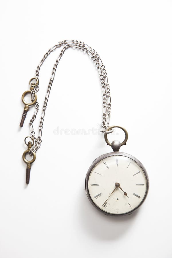 Old-fashioned pocket watch stock image. Image of pocket - 13438447