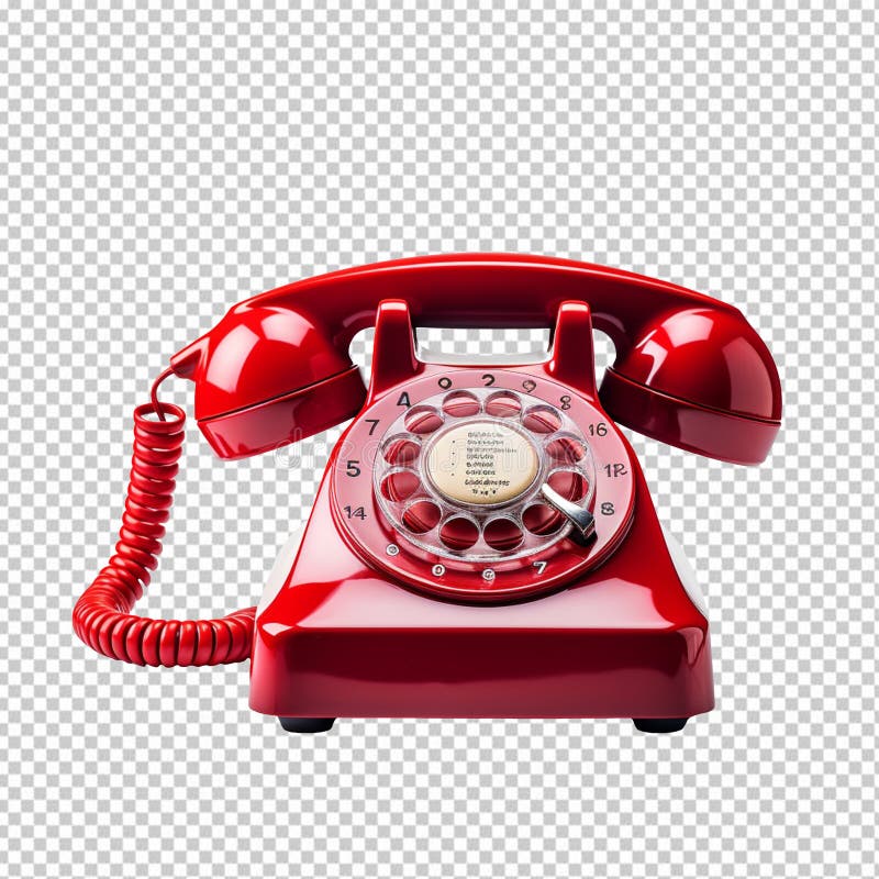 Old Telephone Transparent Background Stock Illustrations – 859 Old ...