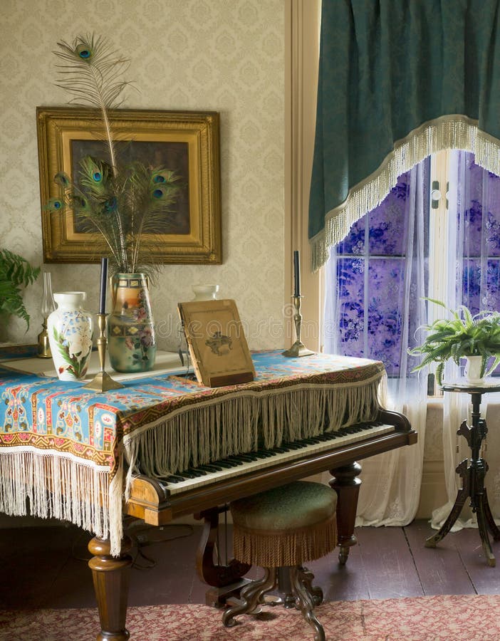 Old fashioned room stock image. Image of dated, parlor - 31597723