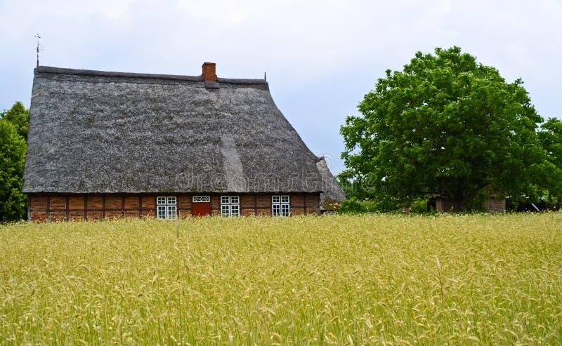 Old Fashioned Rural Village Stock Image - Image of culture, rustic ...