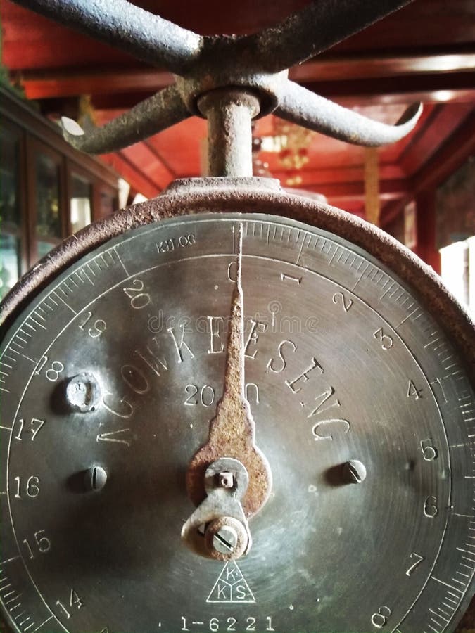 An old - fashioned scales stock image. Image of fashioned - 94810857