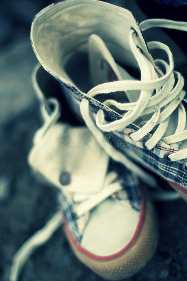 Old-fashioned sports Shoe stock photo. Image of sports - 8129212