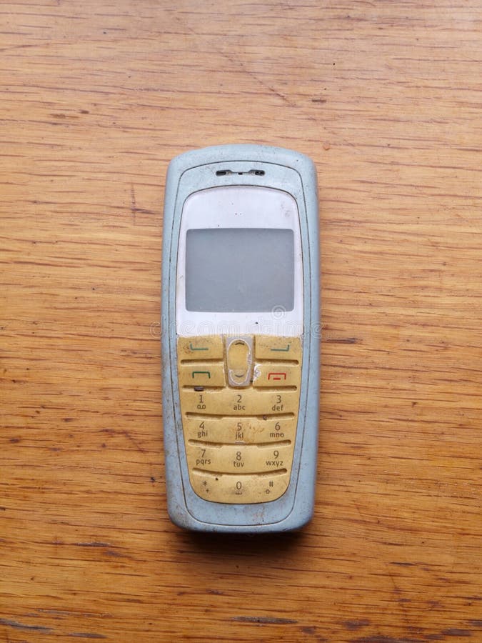 Old Fashioned Style Cell Phone Stock Photo - Image of environment ...