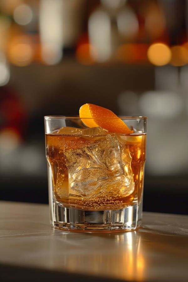 Old Fashioned: a Timeless Classic Featuring Bourbon, Sugar, Bitters ...