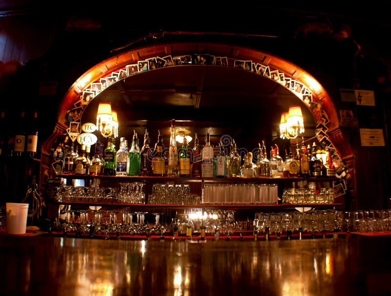 Old Fashioned Western Saloon Bar Editorial Photography - Image of ...