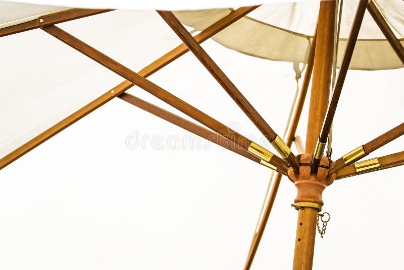 White parasol stock photo. Image of angle, shape, protection - 30266778