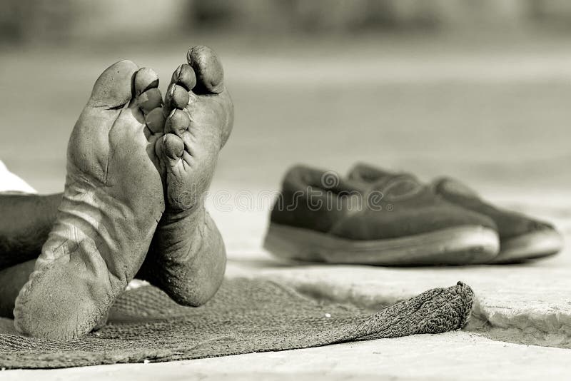 Old feet stock photo. Image of mountain, sole, footwear - 7978644