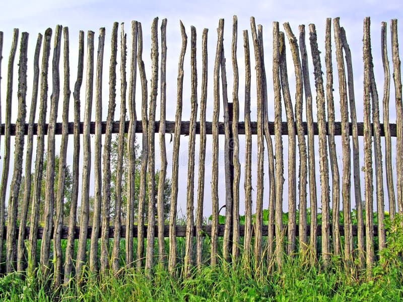 Old fence stock image. Image of agriculture, meadow, barrier - 11762219