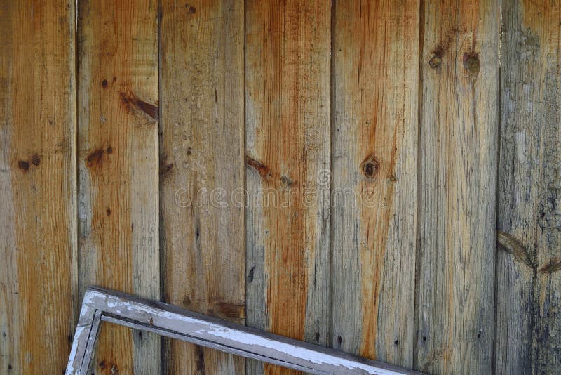 Old Fence with a Window Frame Stock Photo - Image of slit, crack: 68517840