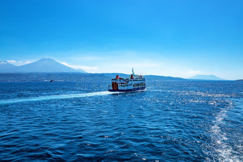 Old Ferry Sea Island Java Bali Indonesia Southeast Asia Stock Photos ...