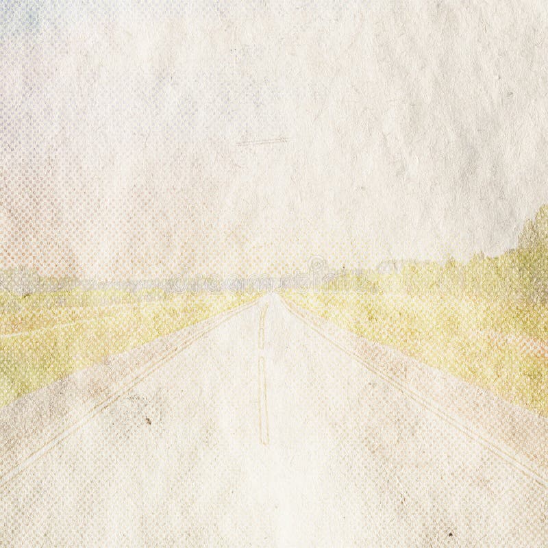 Old Fields, Retro Background Stock Image - Image of cloudscape ...