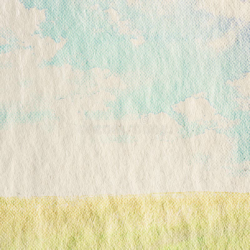 In the Fields, Old Retro Background Stock Image - Image of plant ...