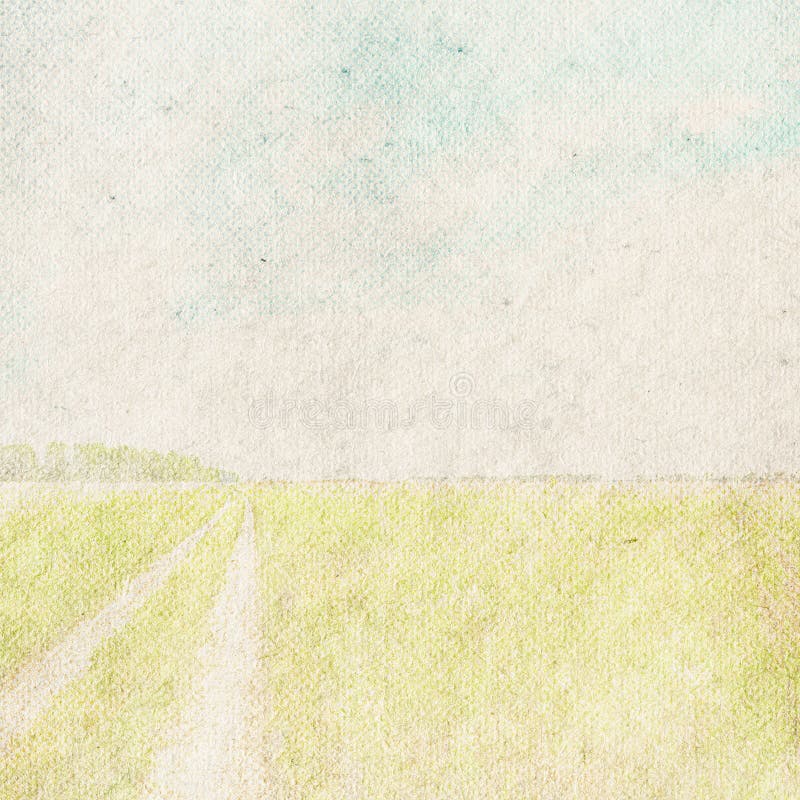 Old Fields, Retro Background Stock Photo - Image of nature, design ...