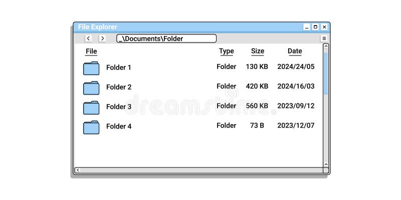 File Explorer Stock Illustrations – 395 File Explorer Stock ...