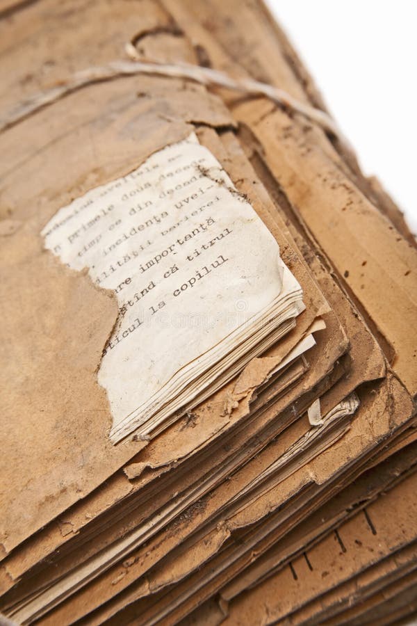 Old files stock image. Image of stored, paperwork, pages - 49822755