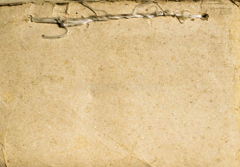 Old Filing Folder Cover with Binding Stitches Stock Photo - Image of ...