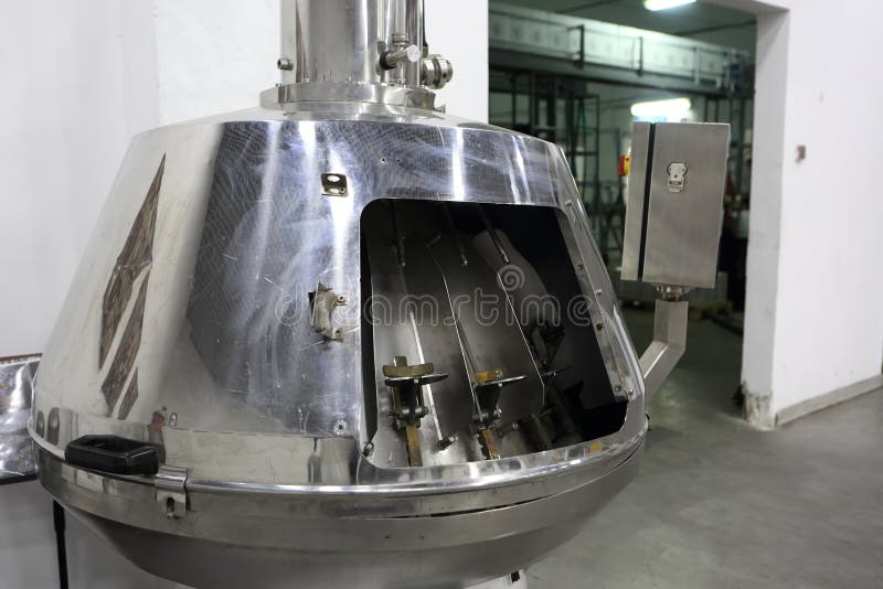 Old filling machine bottle stock image. Image of equipment - 74249691