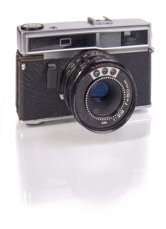 The View-finder with Dioptric Adjustment Knob on Camera, Close Up ...