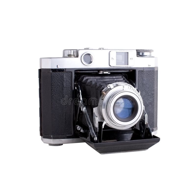 Old film camera stock image. Image of film, medium, life - 28328601