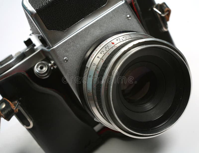 Retro camera lens stock photo. Image of format, vintage - 7232352