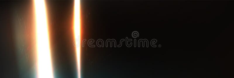 Old Film with Flash Effect on Black Background Stock Illustration ...