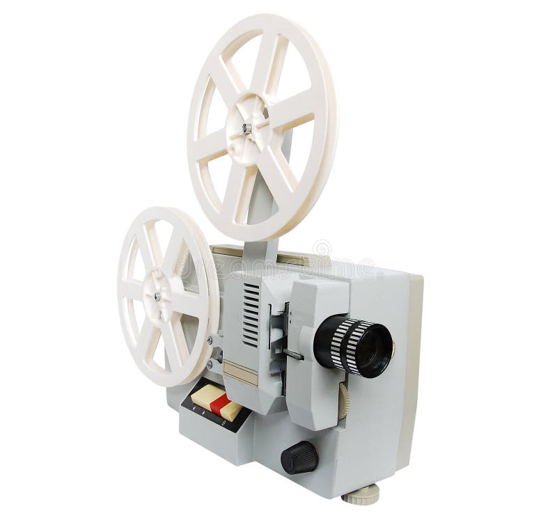 Retro 16mm Film Projector stock photo. Image of movie, reel - 557824