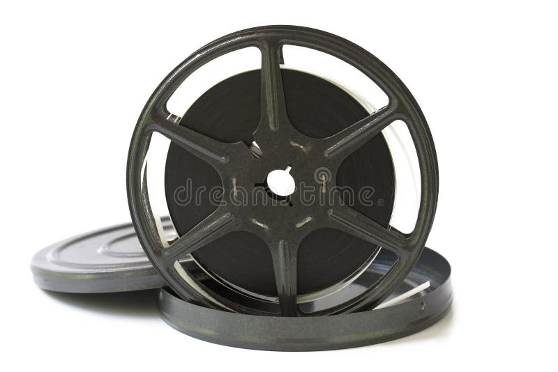 Old film reel stock image. Image of antiques, film, ancient - 13980375