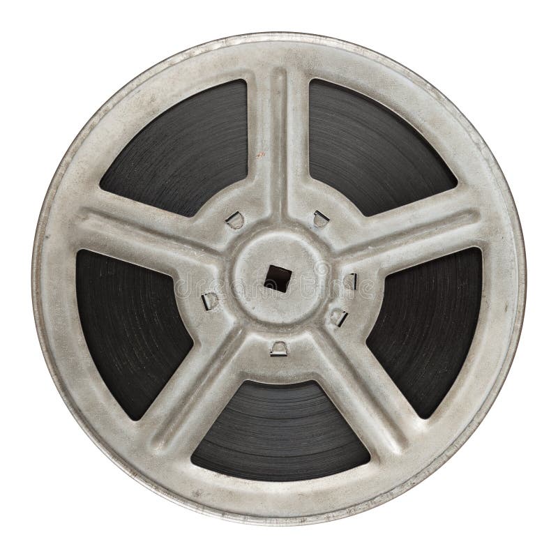 Film reel stock image. Image of black, render, cinematography - 19068191