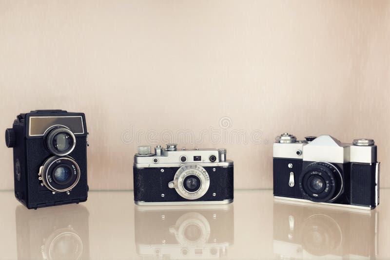 Old film slr camera stock image. Image of black, imaging - 89999091