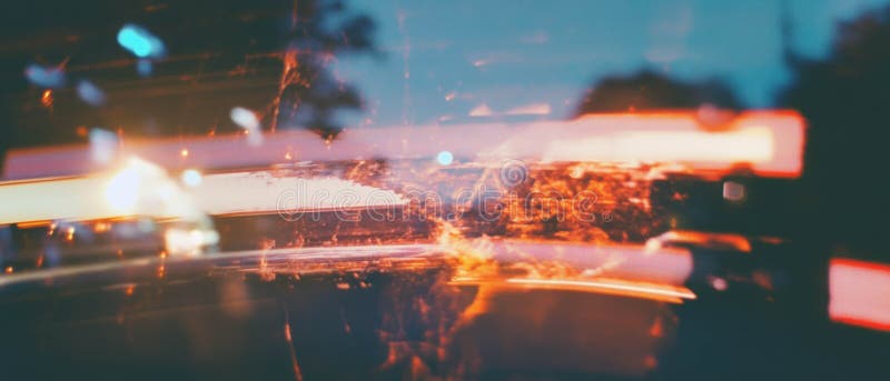 Old Film Surface with Bright Light Leaks and Distorted Patterns ...